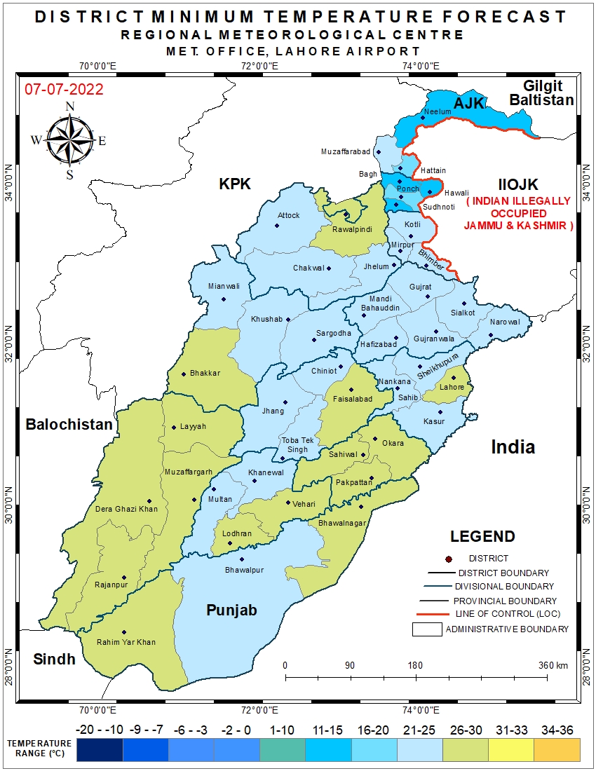 RMC-PUNJAB | Forecast Maps